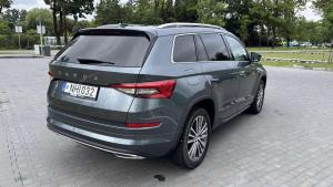 Grey Skoda Kodiaq 2020 in Kaunas, with an engine capacity of 1.97 L and mileage of 350 thousand km for 17450 €, photo 8 on AUTOMOTO.COM.LV