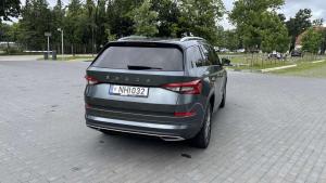 Grey Skoda Kodiaq 2020 in Kaunas, with an engine capacity of 1.97 L and mileage of 350 thousand km for 17450 €, photo 9 on AUTOMOTO.COM.LV