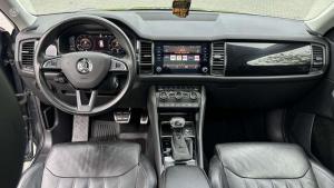 Grey Skoda Kodiaq 2020 in Kaunas, with an engine capacity of 1.97 L and mileage of 350 thousand km for 17450 €, photo 20 on AUTOMOTO.COM.LV