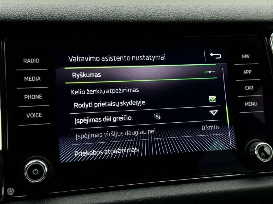 Pelēks Skoda Kodiaq 2020 Viļņa, ar dzinēja tilpumu 1.97 L un nobraukumu 234 tūkst. km par 21500 €, foto 31 vietnē AUTOMOTO.COM.LV