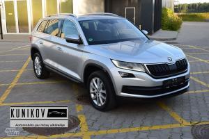 Grey Skoda Kodiaq 2020 in Vilnius, with an engine capacity of 2.00 L and mileage of 293 thousand km for 17700 €, photo  on AUTOMOTO.COM.LV