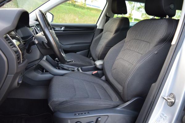 Pelēks Skoda Kodiaq 2020 Viļņa, ar dzinēja tilpumu 2.00 L un nobraukumu 293 tūkst. km par 17700 €, foto 9 vietnē AUTOMOTO.COM.LV