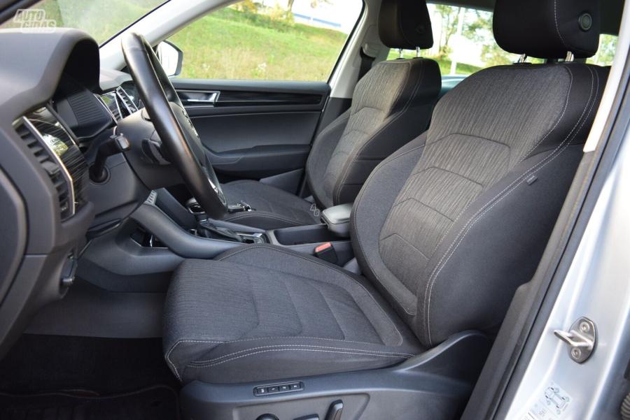 Grey Skoda Kodiaq 2020 in Vilnius, with an engine capacity of 2.00 L and mileage of 293 thousand km for 17700 €, photo 10 on AUTOMOTO.COM.LV