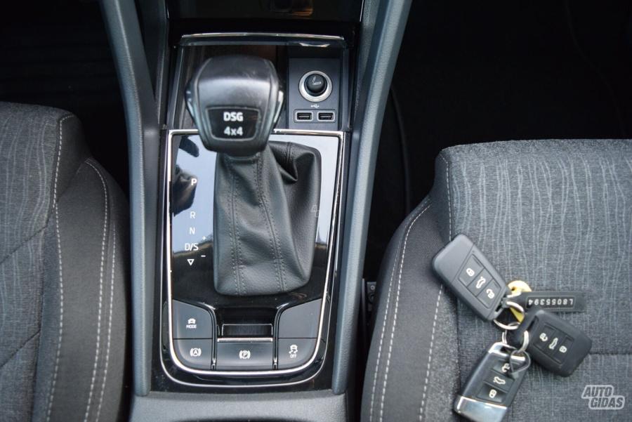 Grey Skoda Kodiaq 2020 in Vilnius, with an engine capacity of 2.00 L and mileage of 293 thousand km for 17700 €, photo 15 on AUTOMOTO.COM.LV
