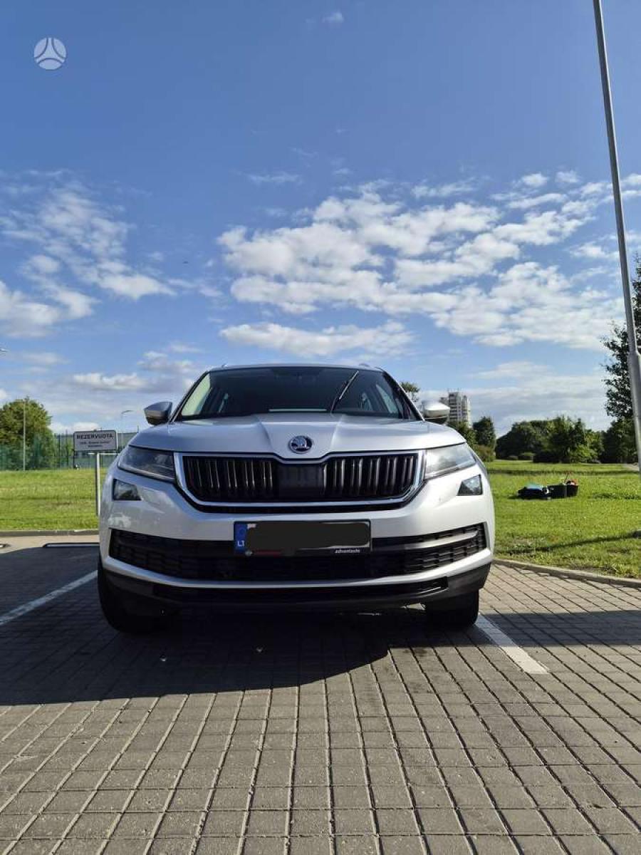 Серый Шкода Kodiaq 2020 в Вильнюс, объемом двигателя 1.97 л и пробегом 92 тыс. км за 23900 €, фото 7 на AUTOMOTO.COM.LV
