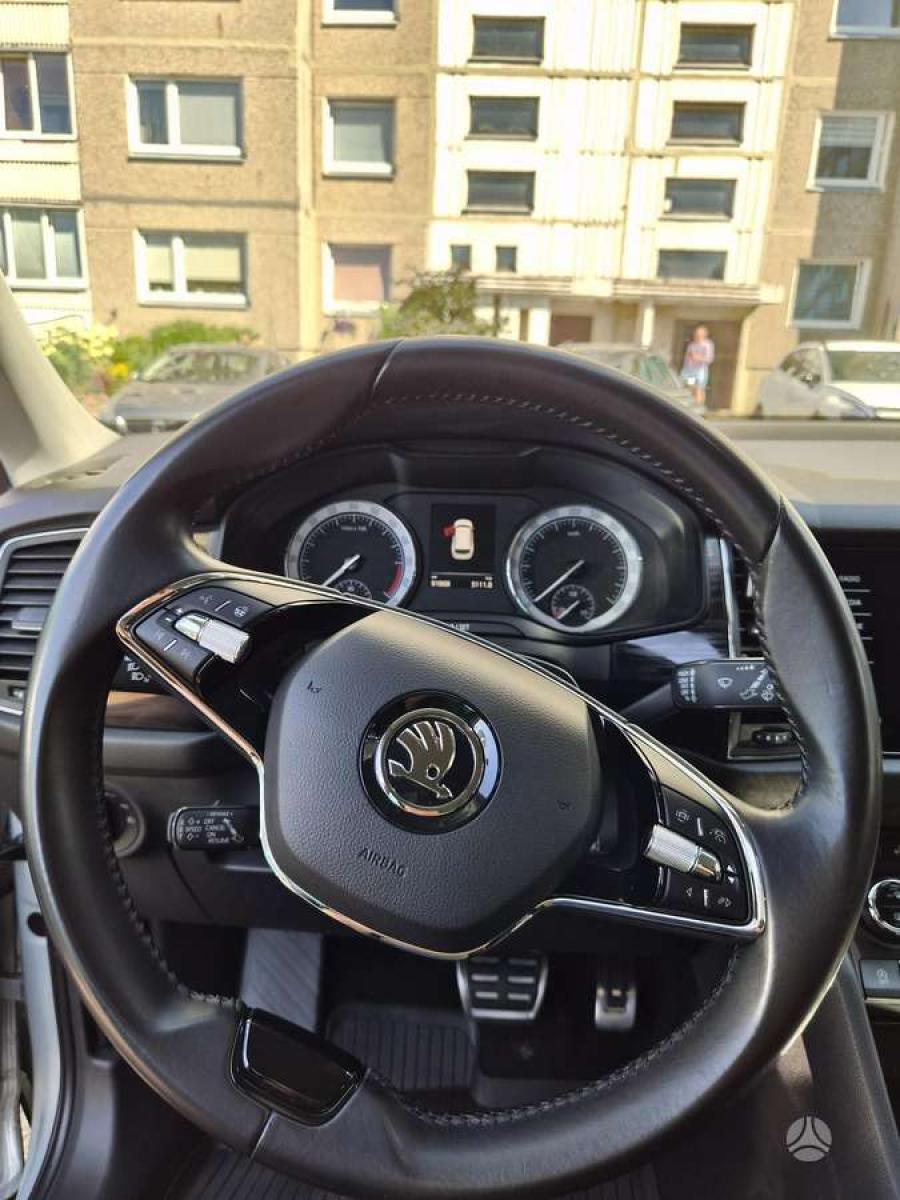 Серый Шкода Kodiaq 2020 в Вильнюс, объемом двигателя 1.97 л и пробегом 92 тыс. км за 23900 €, фото 14 на AUTOMOTO.COM.LV