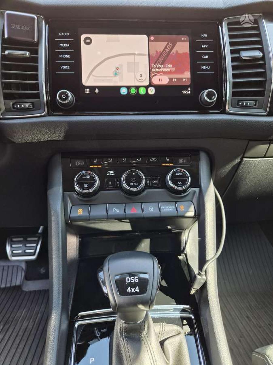 Серый Шкода Kodiaq 2020 в Вильнюс, объемом двигателя 1.97 л и пробегом 92 тыс. км за 23900 €, фото 26 на AUTOMOTO.COM.LV