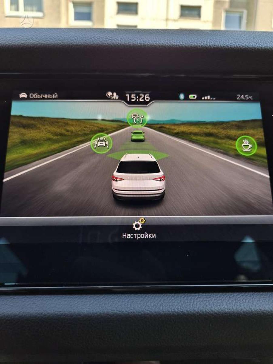 Серый Шкода Kodiaq 2020 в Вильнюс, объемом двигателя 1.97 л и пробегом 92 тыс. км за 23900 €, фото 30 на AUTOMOTO.COM.LV