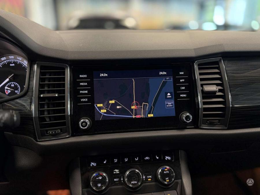 Серый Шкода Kodiaq 2020 в Клайпеда, объемом двигателя 1.97 л и пробегом 282 тыс. км за 19900 €, фото 30 на AUTOMOTO.COM.LV