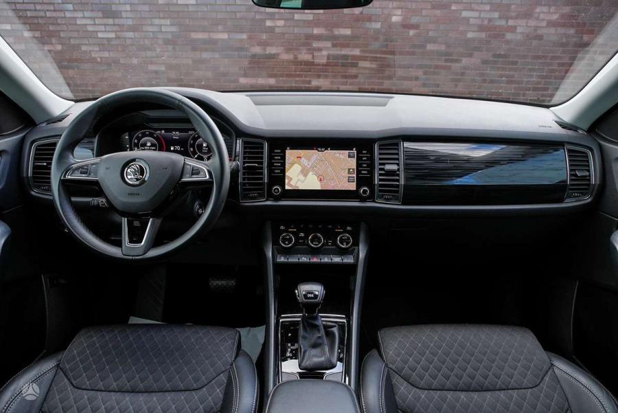 Серый Шкода Kodiaq 2020 в Мариямполе, объемом двигателя 1.97 л и пробегом 203 тыс. км за 19250 €, фото 18 на AUTOMOTO.COM.LV