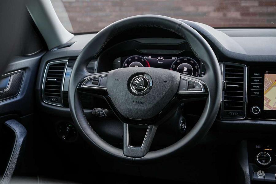 Серый Шкода Kodiaq 2020 в Мариямполе, объемом двигателя 1.97 л и пробегом 203 тыс. км за 19250 €, фото 20 на AUTOMOTO.COM.LV