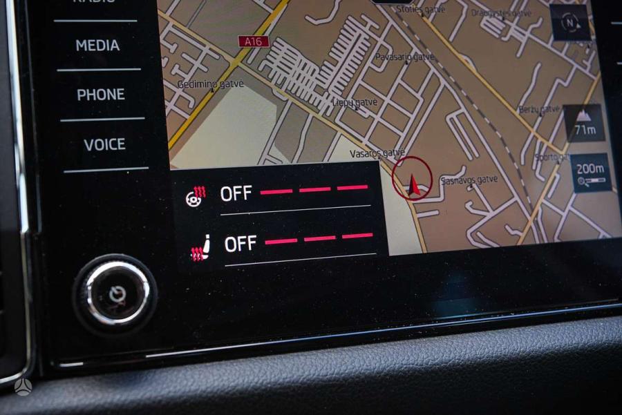 Серый Шкода Kodiaq 2020 в Мариямполе, объемом двигателя 1.97 л и пробегом 203 тыс. км за 19250 €, фото 23 на AUTOMOTO.COM.LV