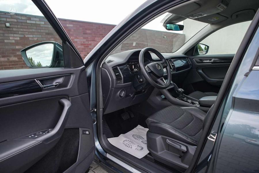 Серый Шкода Kodiaq 2020 в Мариямполе, объемом двигателя 1.97 л и пробегом 203 тыс. км за 19250 €, фото 29 на AUTOMOTO.COM.LV