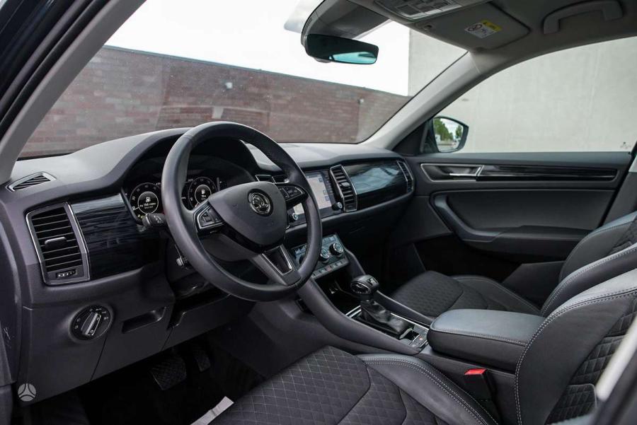 Серый Шкода Kodiaq 2020 в Мариямполе, объемом двигателя 1.97 л и пробегом 203 тыс. км за 19250 €, фото 30 на AUTOMOTO.COM.LV