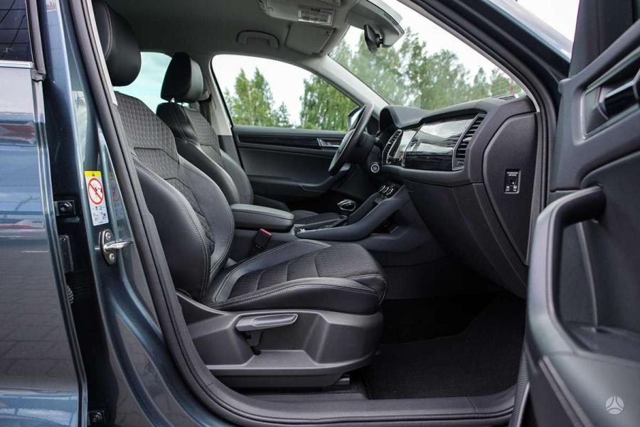 Серый Шкода Kodiaq 2020 в Мариямполе, объемом двигателя 1.97 л и пробегом 203 тыс. км за 19250 €, фото 43 на AUTOMOTO.COM.LV