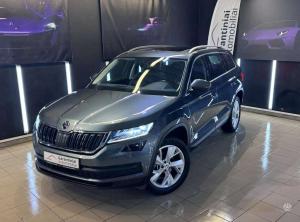 Pelēks Skoda Kodiaq 2020 Viļņa, ar dzinēja tilpumu 2.00 L un nobraukumu 171 tūkst. km par 19850 €, foto  vietnē AUTOMOTO.COM.LV
