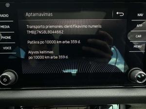Grey Skoda Kodiaq 2020 in Vilnius, with an engine capacity of 2.00 L and mileage of 171 thousand km for 19850 €, photo 31 on AUTOMOTO.COM.LV