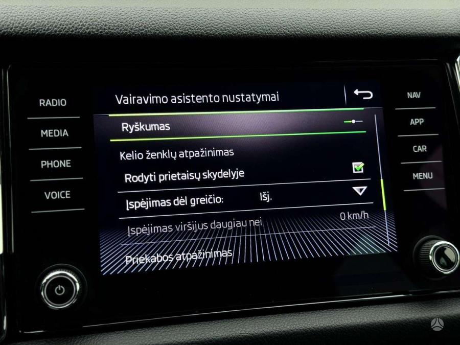 Pelēks Skoda Kodiaq 2020 Viļņa, ar dzinēja tilpumu 1.97 L un nobraukumu 234 tūkst. km par 20990 €, foto 31 vietnē AUTOMOTO.COM.LV