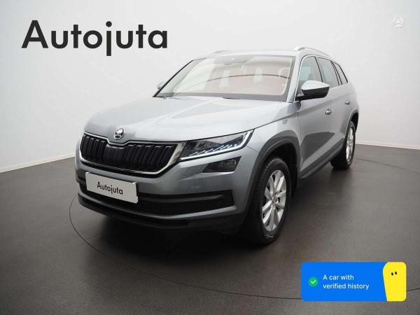 Grey Skoda Kodiaq 2020 in Vilnius, with an engine capacity of 1.98 L and mileage of 140 thousand km for 23000 €, photo 1 on AUTOMOTO.COM.LV