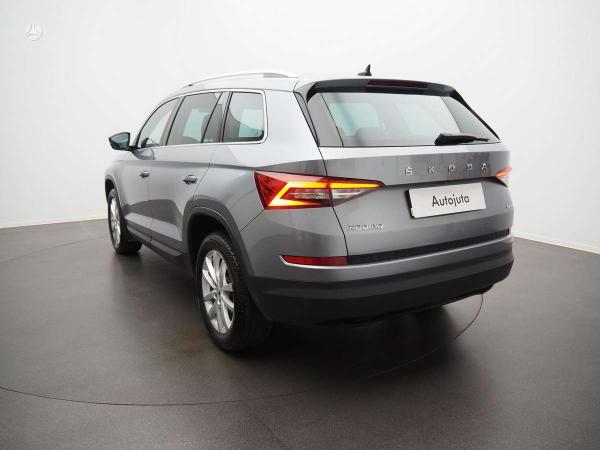 Grey Skoda Kodiaq 2020 in Vilnius, with an engine capacity of 1.98 L and mileage of 140 thousand km for 23000 €, photo 7 on AUTOMOTO.COM.LV