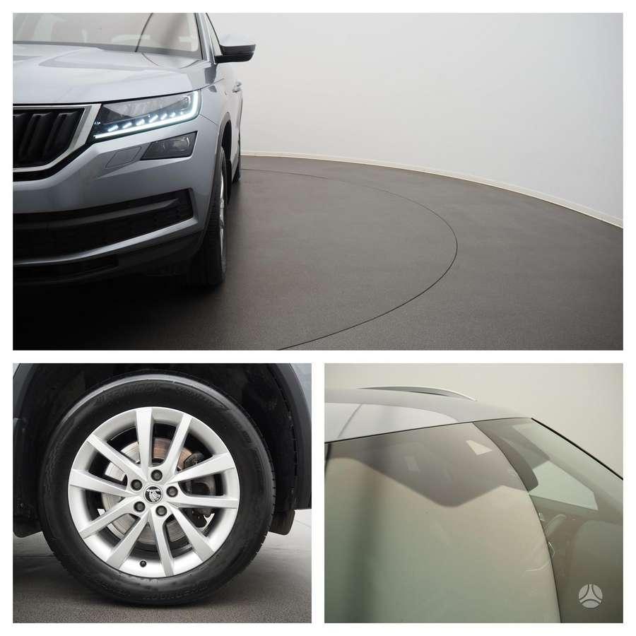 Grey Skoda Kodiaq 2020 in Vilnius, with an engine capacity of 1.98 L and mileage of 140 thousand km for 23000 €, photo 8 on AUTOMOTO.COM.LV
