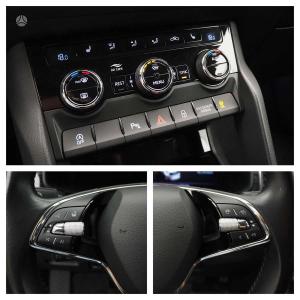 Grey Skoda Kodiaq 2020 in Vilnius, with an engine capacity of 1.98 L and mileage of 140 thousand km for 23000 €, photo 16 on AUTOMOTO.COM.LV