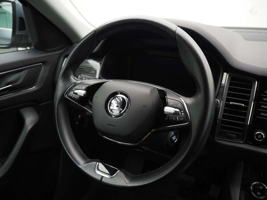 Grey Skoda Kodiaq 2020 in Vilnius, with an engine capacity of 1.98 L and mileage of 140 thousand km for 23000 €, photo 21 on AUTOMOTO.COM.LV