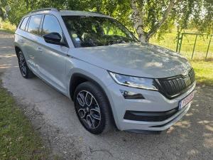 Grey Skoda Kodiaq 2020 in Raseiniai, with an engine capacity of 1.97 L and mileage of 226 thousand km for 15450 €, photo  on AUTOMOTO.COM.LV