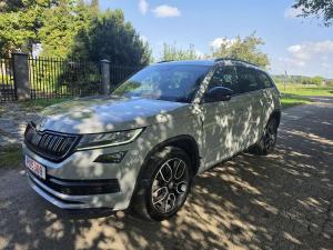 Grey Skoda Kodiaq 2020 in Raseiniai, with an engine capacity of 1.97 L and mileage of 226 thousand km for 15450 €, photo 5 on AUTOMOTO.COM.LV