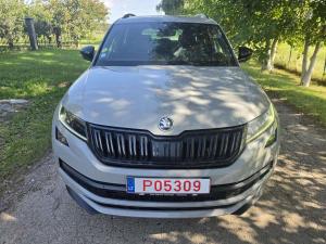 Grey Skoda Kodiaq 2020 in Raseiniai, with an engine capacity of 1.97 L and mileage of 226 thousand km for 15450 €, photo 6 on AUTOMOTO.COM.LV