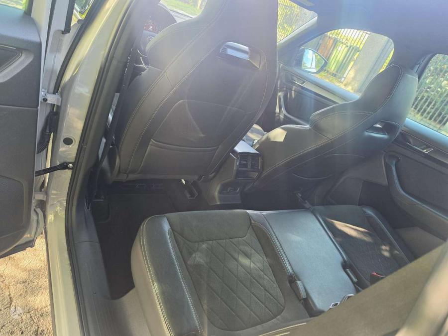 Grey Skoda Kodiaq 2020 in Raseiniai, with an engine capacity of 1.97 L and mileage of 226 thousand km for 15450 €, photo 27 on AUTOMOTO.COM.LV