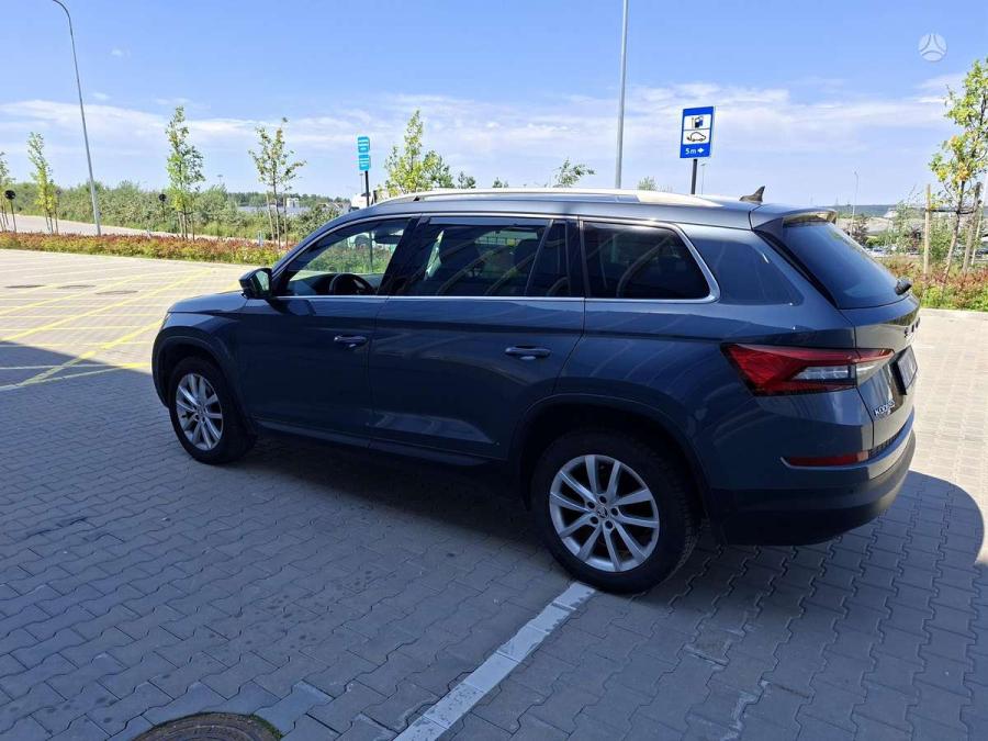 Grey Skoda Kodiaq 2020 in Vilnius, with an engine capacity of 2.00 L and mileage of 214 thousand km for 17900 €, photo 4 on AUTOMOTO.COM.LV