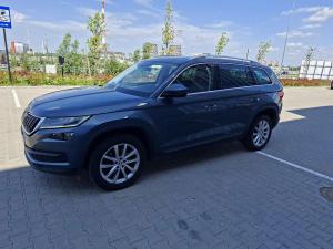 Grey Skoda Kodiaq 2020 in Vilnius, with an engine capacity of 2.00 L and mileage of 214 thousand km for 17900 €, photo 6 on AUTOMOTO.COM.LV