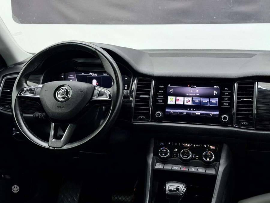 Grey Skoda Kodiaq 2020 in Vilnius, with an engine capacity of 1.97 L and mileage of 234 thousand km for 20950 €, photo 19 on AUTOMOTO.COM.LV