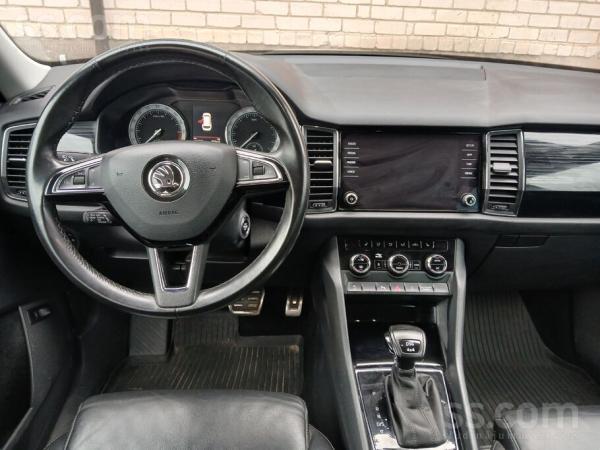 Pelēks Skoda Kodiaq 2020 Madona, ar dzinēja tilpumu 2.00 L un nobraukumu 215 tūkst. km par 17400 €, foto 7 vietnē AUTOMOTO.COM.LV