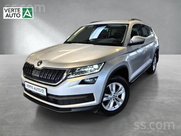 Grey Skoda Kodiaq 2020 in Riga, with an engine capacity of 1.50 L and mileage of 74 thousand km for 24490 €, photo 1 on AUTOMOTO.COM.LV