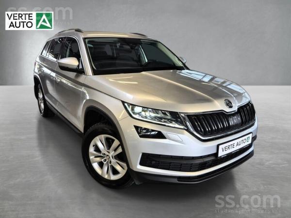 Grey Skoda Kodiaq 2020 in Riga, with an engine capacity of 1.50 L and mileage of 74 thousand km for 24490 €, photo 4 on AUTOMOTO.COM.LV