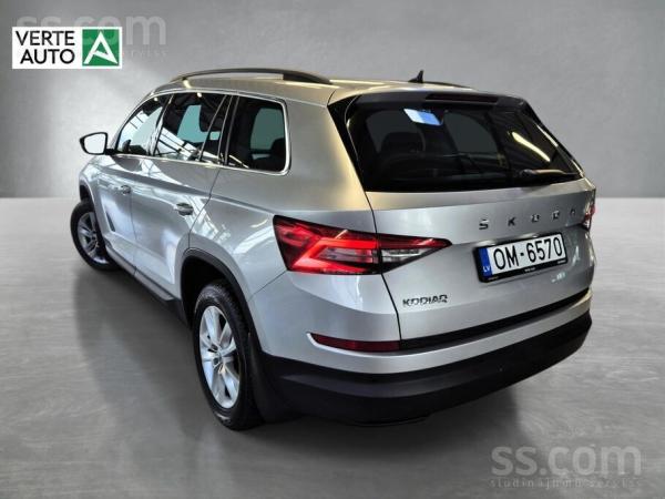 Grey Skoda Kodiaq 2020 in Riga, with an engine capacity of 1.50 L and mileage of 74 thousand km for 24490 €, photo 7 on AUTOMOTO.COM.LV