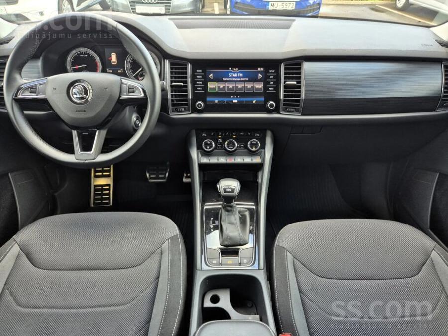 Pelēks Skoda Kodiaq 2020 Rīga, ar dzinēja tilpumu 1.50 L un nobraukumu 74 tūkst. km par 24490 €, foto 9 vietnē AUTOMOTO.COM.LV