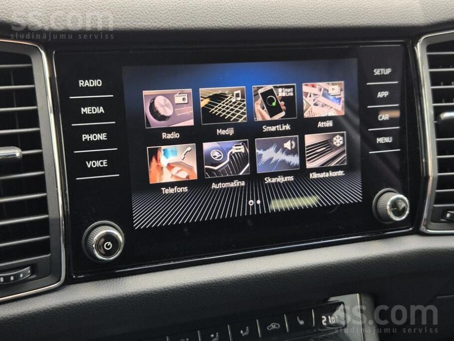 Pelēks Skoda Kodiaq 2020 Rīga, ar dzinēja tilpumu 1.50 L un nobraukumu 74 tūkst. km par 24490 €, foto 19 vietnē AUTOMOTO.COM.LV