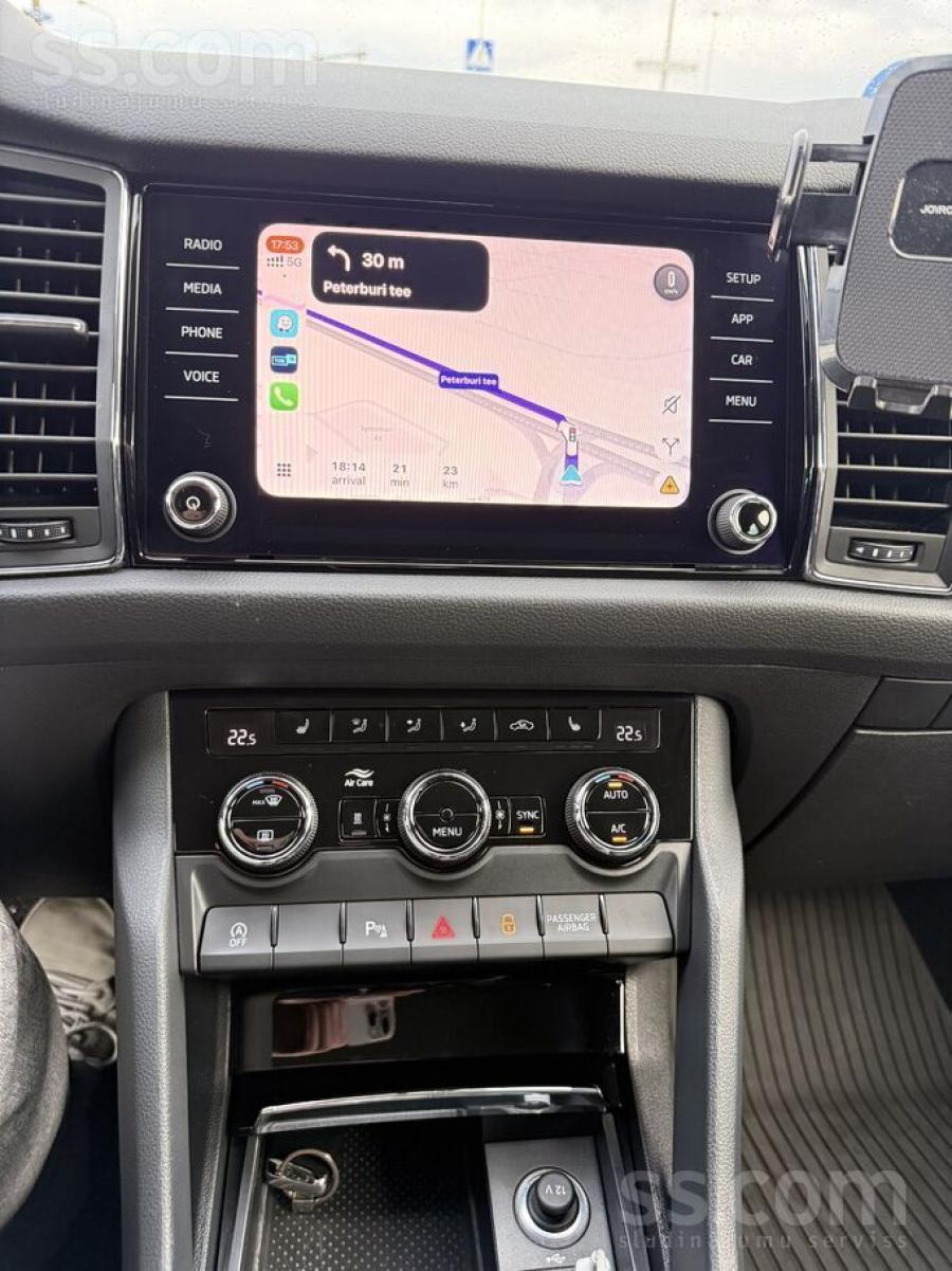 Grey Skoda Kodiaq 2020 in Tallinn, with an engine capacity of 2.00 L and mileage of 173 thousand km for 22000 €, photo 10 on AUTOMOTO.COM.LV