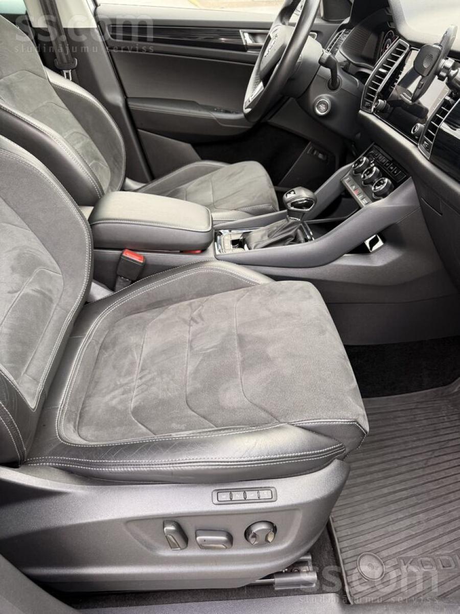 Grey Skoda Kodiaq 2020 in Tallinn, with an engine capacity of 2.00 L and mileage of 173 thousand km for 22000 €, photo 14 on AUTOMOTO.COM.LV