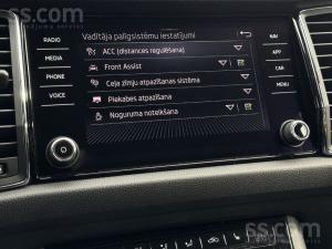 Grey Skoda Kodiaq 2020 in Valmiera, with an engine capacity of 2.00 L and mileage of 219 thousand km for 17400 €, photo 15 on AUTOMOTO.COM.LV