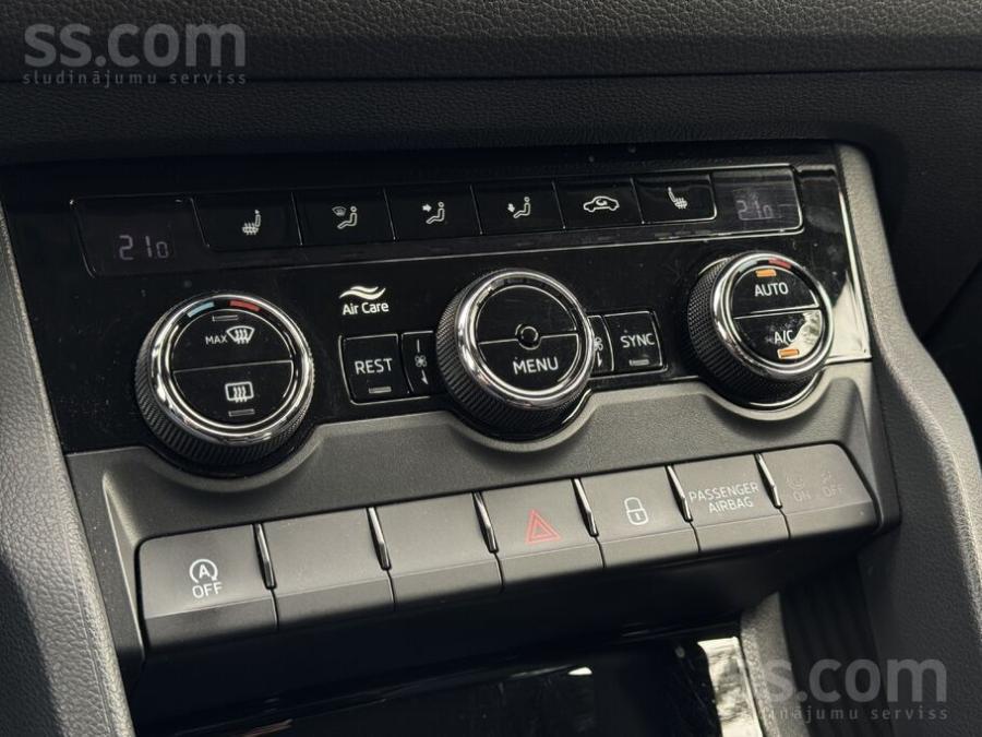 Grey Skoda Kodiaq 2020 in Valmiera, with an engine capacity of 2.00 L and mileage of 219 thousand km for 17400 €, photo 20 on AUTOMOTO.COM.LV