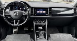 Grey Skoda Kodiaq 2020 in Riga, with an engine capacity of 2.00 L and mileage of 174 thousand km for 19600 €, photo 8 on AUTOMOTO.COM.LV