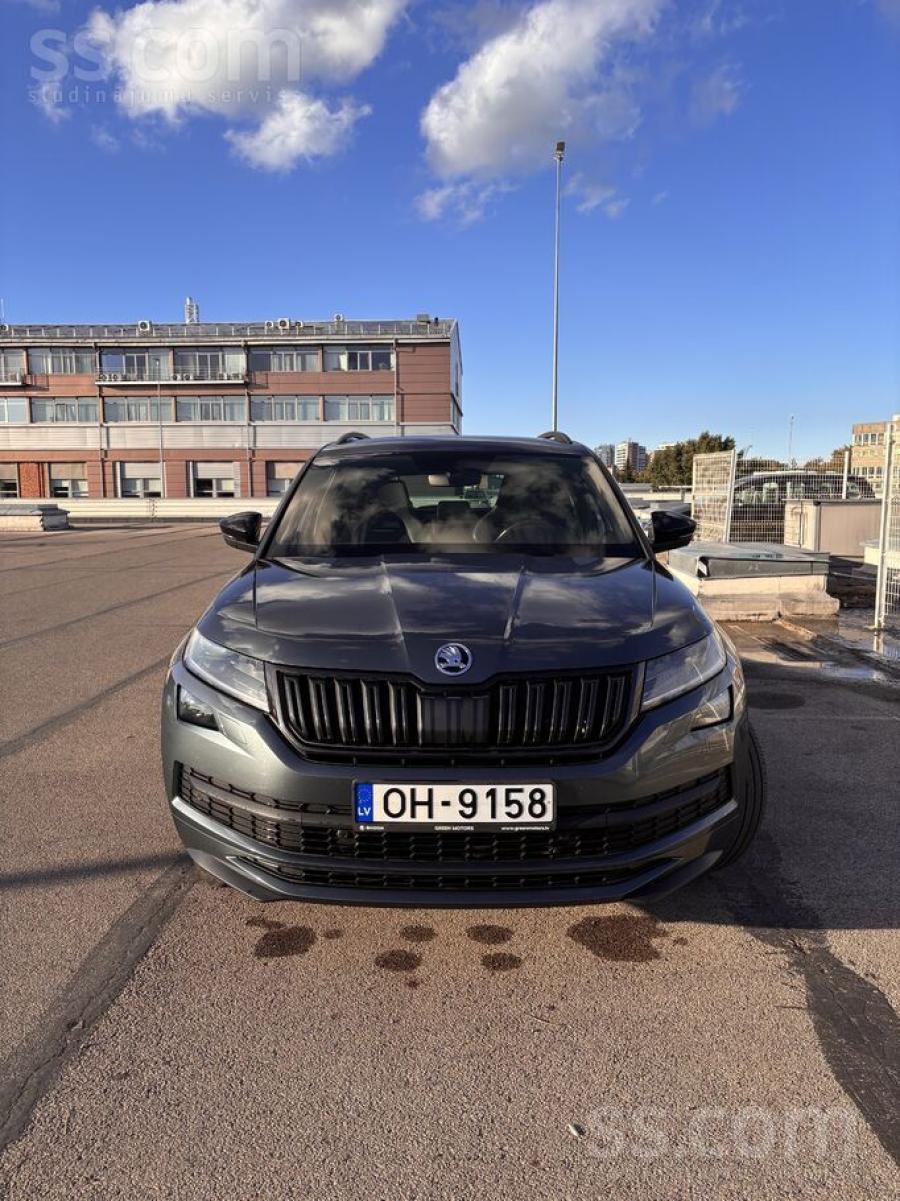 Серый Шкода Kodiaq 2020 в Рига, объемом двигателя 1.50 л и пробегом 77 тыс. км за 24500 €, фото 5 на AUTOMOTO.COM.LV