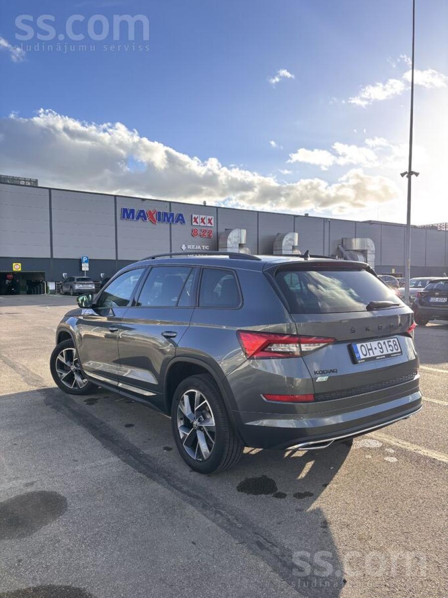 Серый Шкода Kodiaq 2020 в Рига, объемом двигателя 1.50 л и пробегом 77 тыс. км за 24500 €, фото 9 на AUTOMOTO.COM.LV