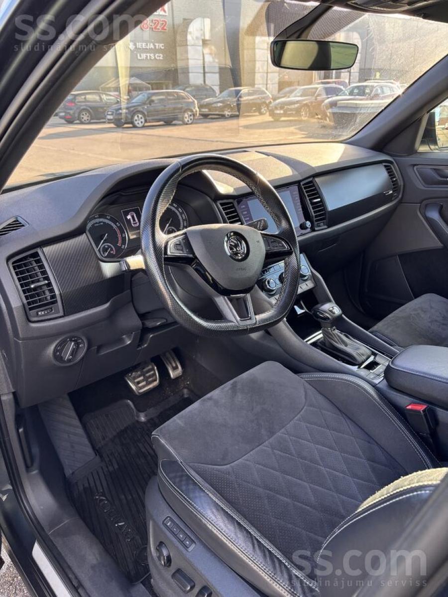 Серый Шкода Kodiaq 2020 в Рига, объемом двигателя 1.50 л и пробегом 77 тыс. км за 24500 €, фото 10 на AUTOMOTO.COM.LV