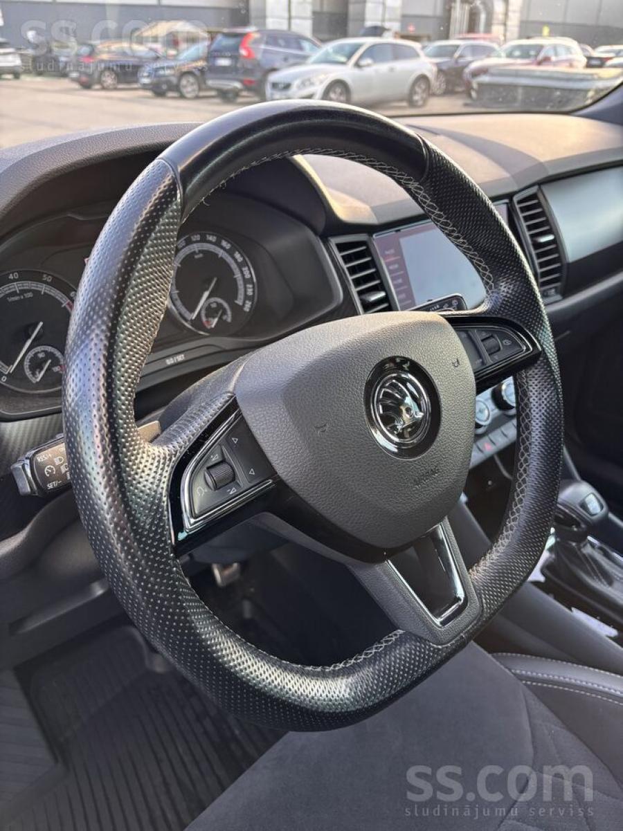 Серый Шкода Kodiaq 2020 в Рига, объемом двигателя 1.50 л и пробегом 77 тыс. км за 24500 €, фото 12 на AUTOMOTO.COM.LV