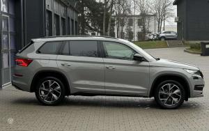 Grey Skoda Kodiaq 2021 in Siauliai, with an engine capacity of 1.50 L and mileage of 190 thousand km for 22990 €, photo 4 on AUTOMOTO.COM.LV